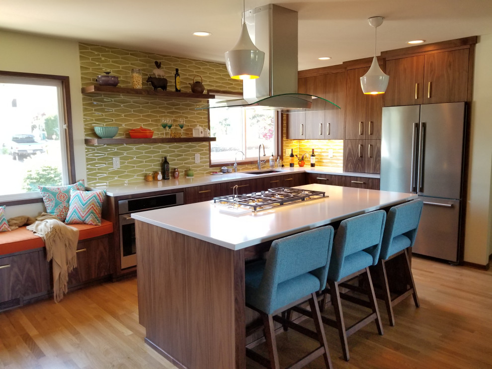 Meridian Mid Century Kitchen Remodel - Midcentury - Kitchen - Boise ...