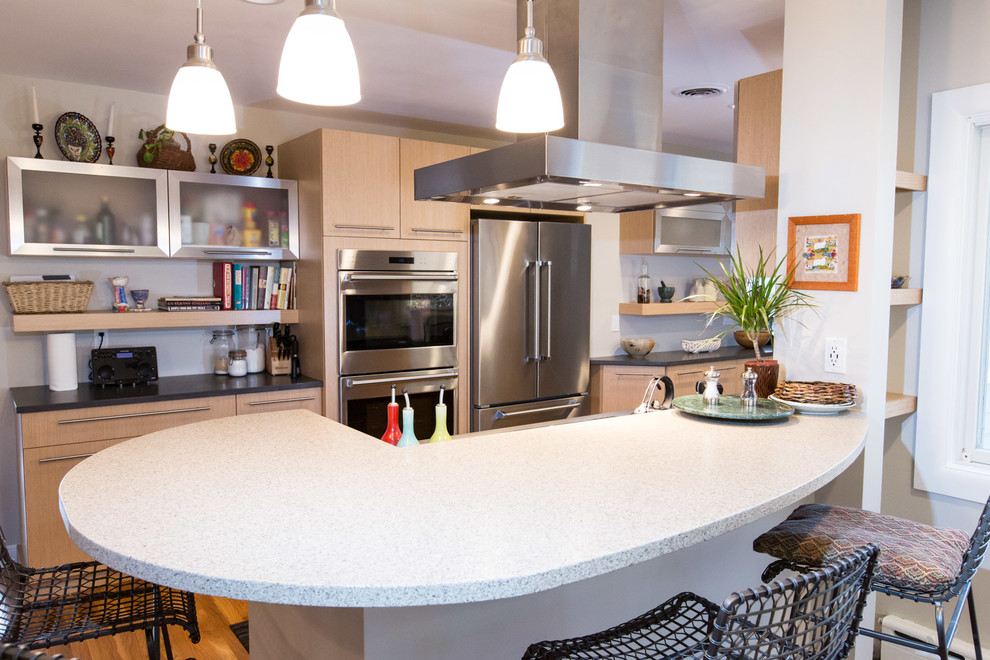 Needham Kitchen - Modern - Kitchen - Boston - by BUILDIT2 | Houzz
