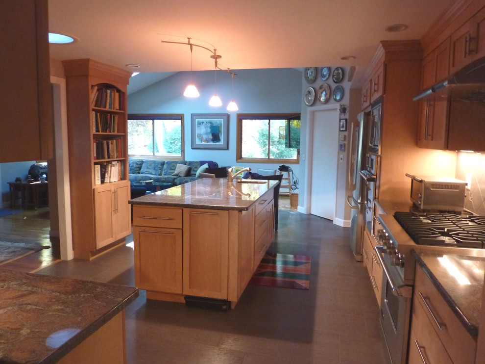 Needham kitchen - Traditional - Kitchen - Boston - by Custom ...