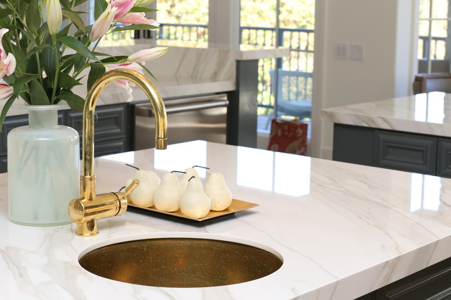 Neolith - Calacatta Gold - Contemporain - Cuisine - Austin - par Austin ...
