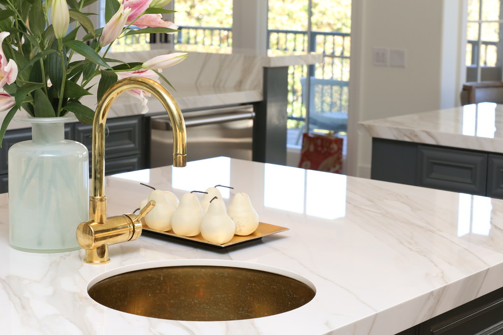 Neolith - Calacatta Gold - Contemporary - Kitchen - Austin - by Austin ...