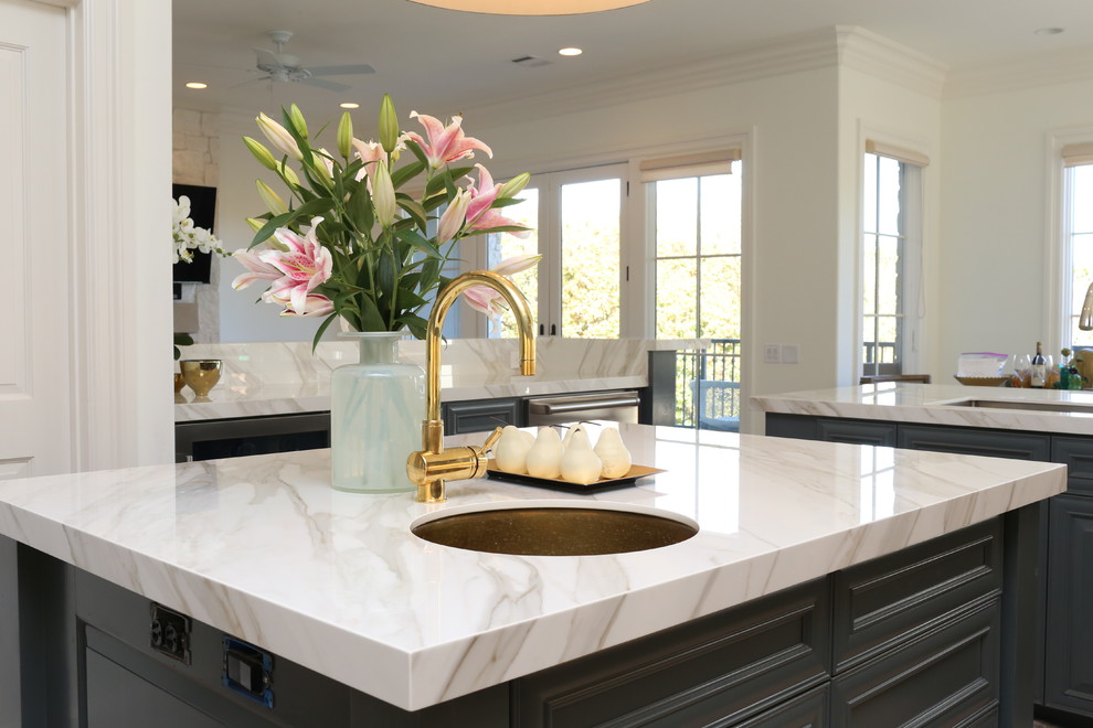 Neolith - Calacatta Gold - Contemporain - Cuisine - Austin - par Austin ...