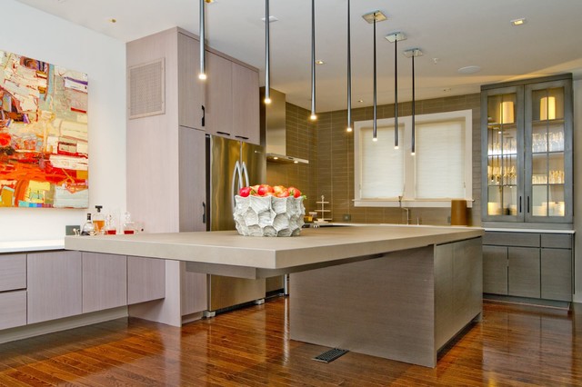 Neolith Kitchen Island - This extraordinary kitchen island, featuring # ...