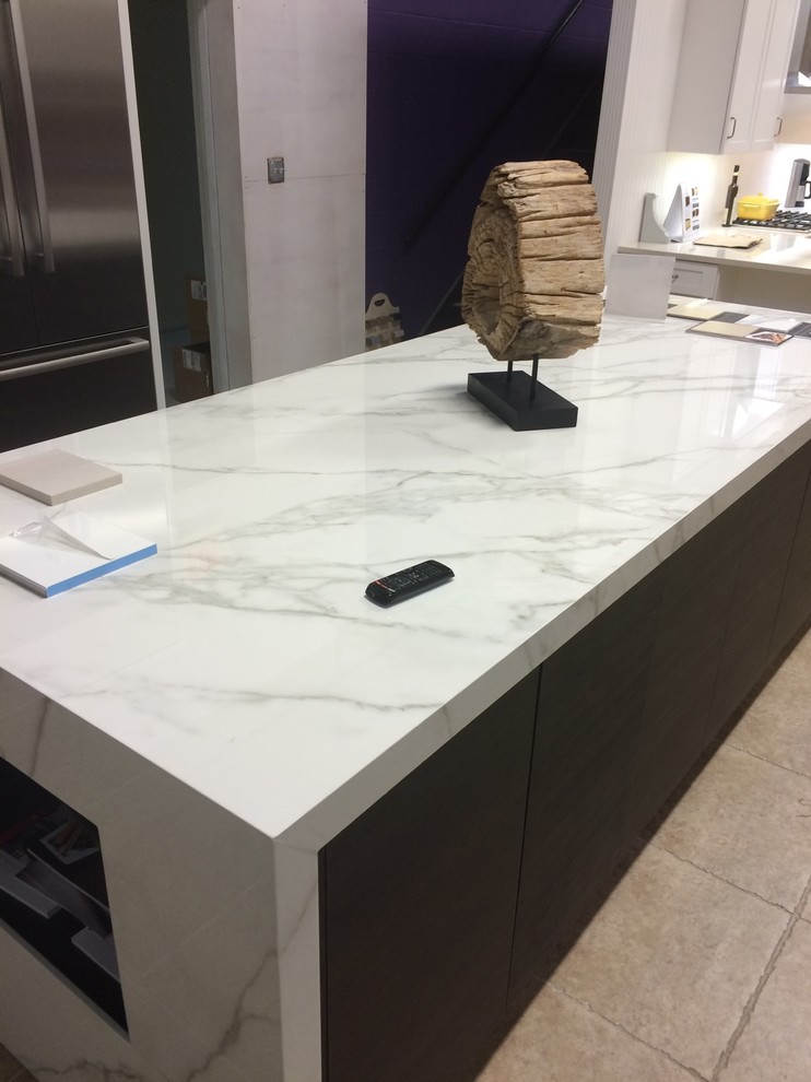Neolith - Contemporary - Kitchen - Miami - by Omicron Granite & Tile ...