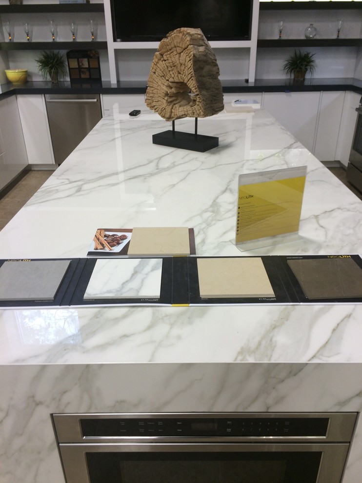 Neolith - Contemporary - Kitchen - Miami - by Omicron Granite & Tile ...