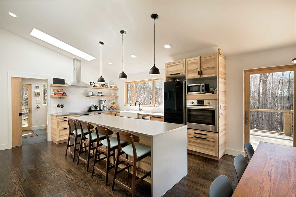 Net-Zero Ridgeline Model - Modern - Kitchen - Other - by Deltec Homes ...