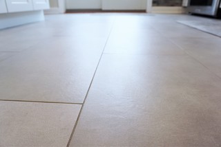 Neutral Grey Porcelain Fabric-like 12x24 Tile - Fusion - Kitchen - New ...