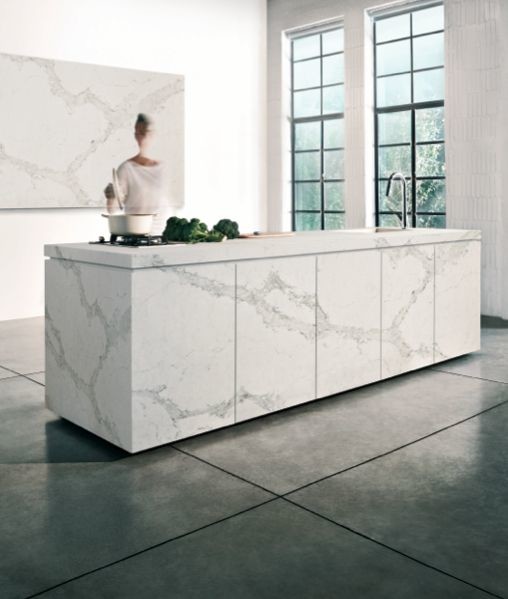 New 5131 Calacatta Nuvo - Modern - Kitchen - Toronto - by Caesarstone ...