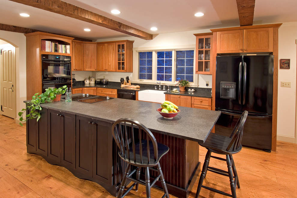New Boston Colonial Reproduction - Traditional - Kitchen - Boston - by ...