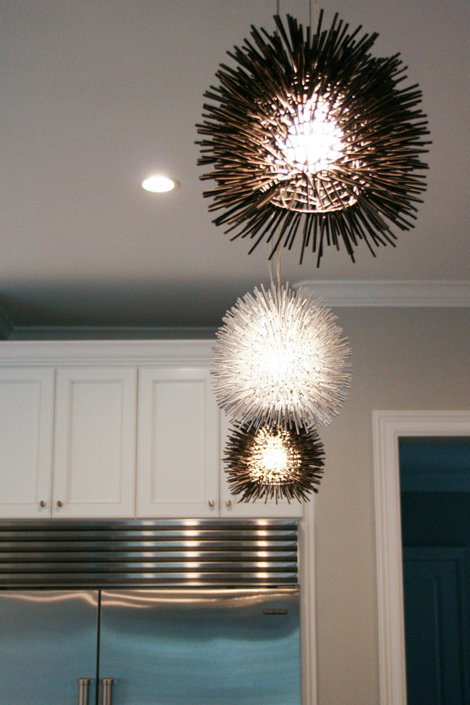 New Build All-White Kitchen with Quirk - Modern - Kitchen - Austin - by ...