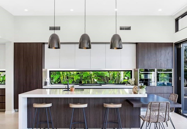 New Build - The Resort Retreat - Tropical - Kitchen - Gold Coast ...