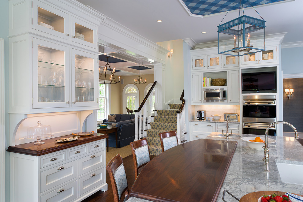 New Canaan Kitchen - Traditional - Kitchen - New York - by Veronica ...