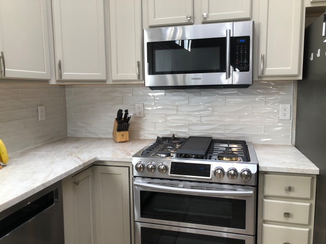 New counter top and backsplash - Trendy - Køkken - Albuquerque - af ...