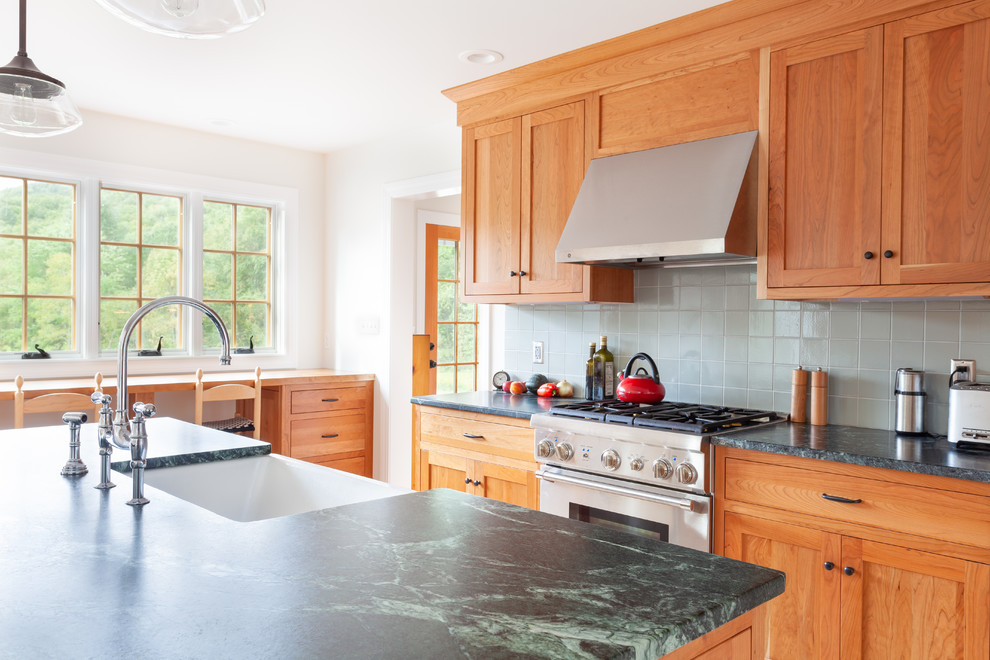 New Custom Colonial Home - Traditional - Kitchen - Boston - by ...