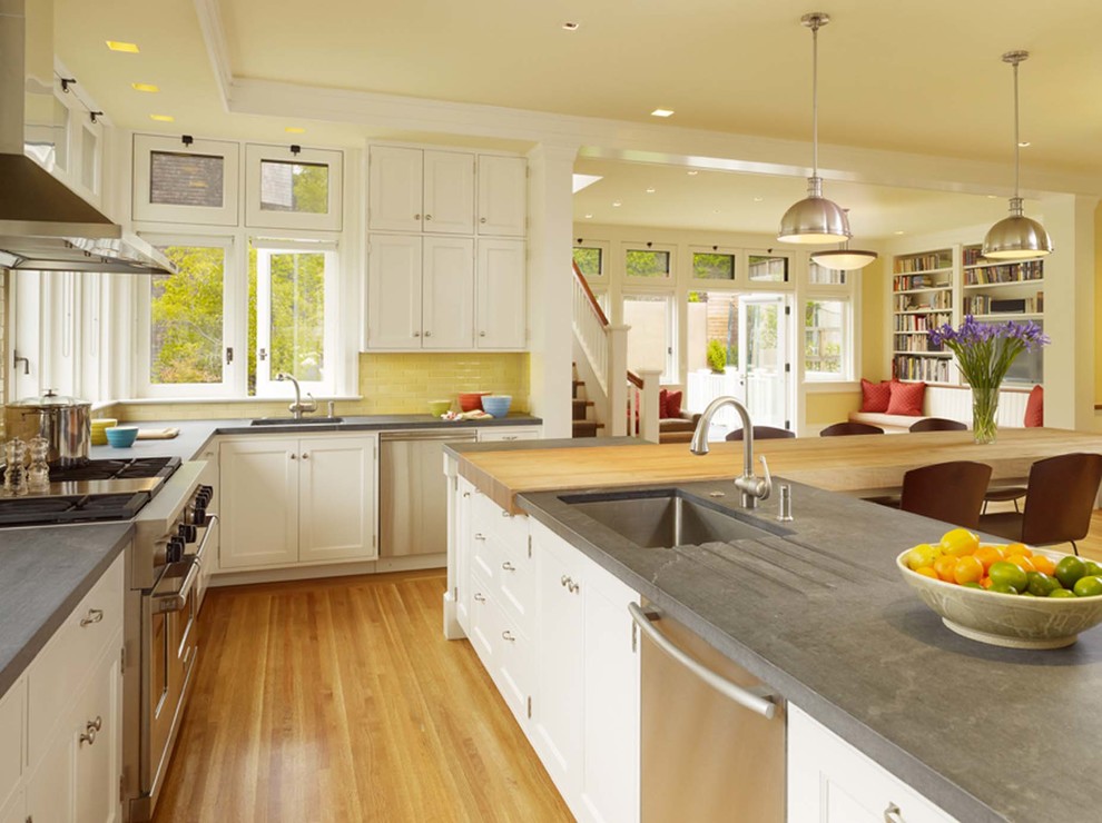 New Edwardian - Transitional - Kitchen - San Francisco - by Aleck ...