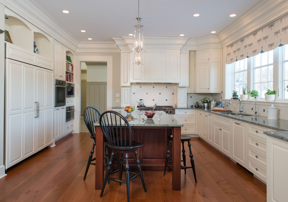 New England Colonial - Traditional - Kitchen - Boston - by Old ...