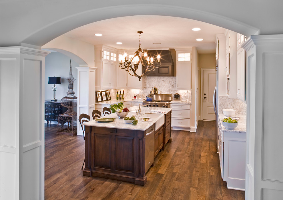 New England Colonial - Traditional - Kitchen - Cleveland - by Old World ...