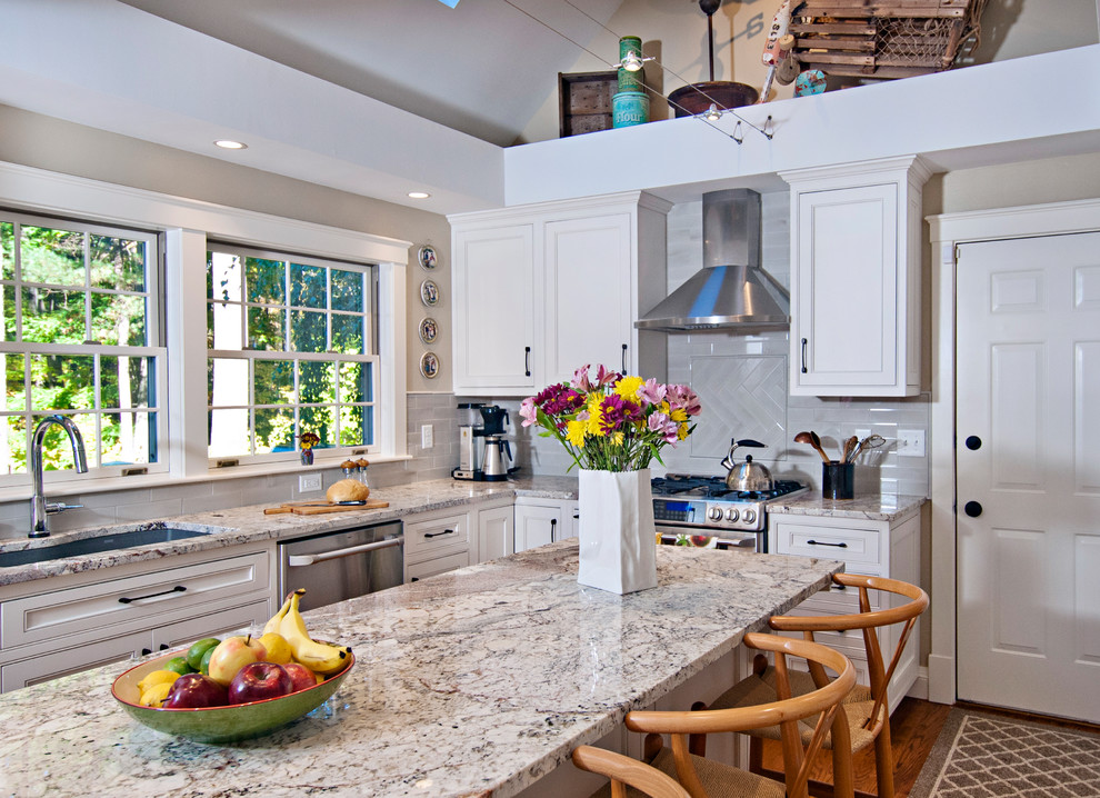 New England Kitchen - Transitional - Kitchen - Portland Maine - by RDS ...