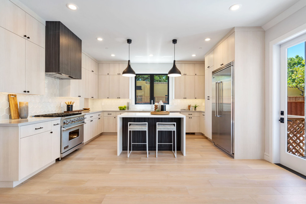 New Home Construction - Redwood City - Contemporary - Kitchen - San ...