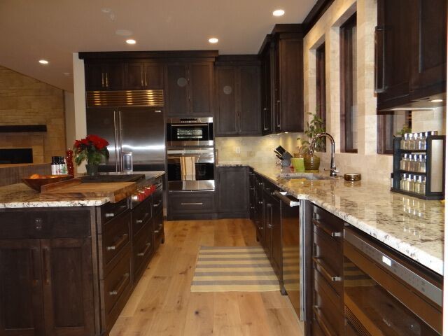 New Home - Traditional - Kitchen - Calgary - by Stone Age Granite Inc ...