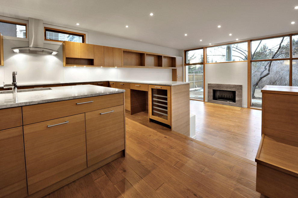 New Inner City Build - Modern - Kitchen - Calgary - by Rusch Projects ...