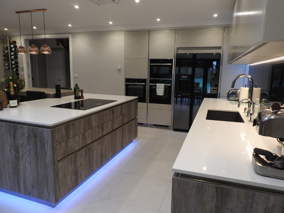 New Modern Fitted Kitchen - Contemporary - Kitchen - Kent - by Schmidt ...