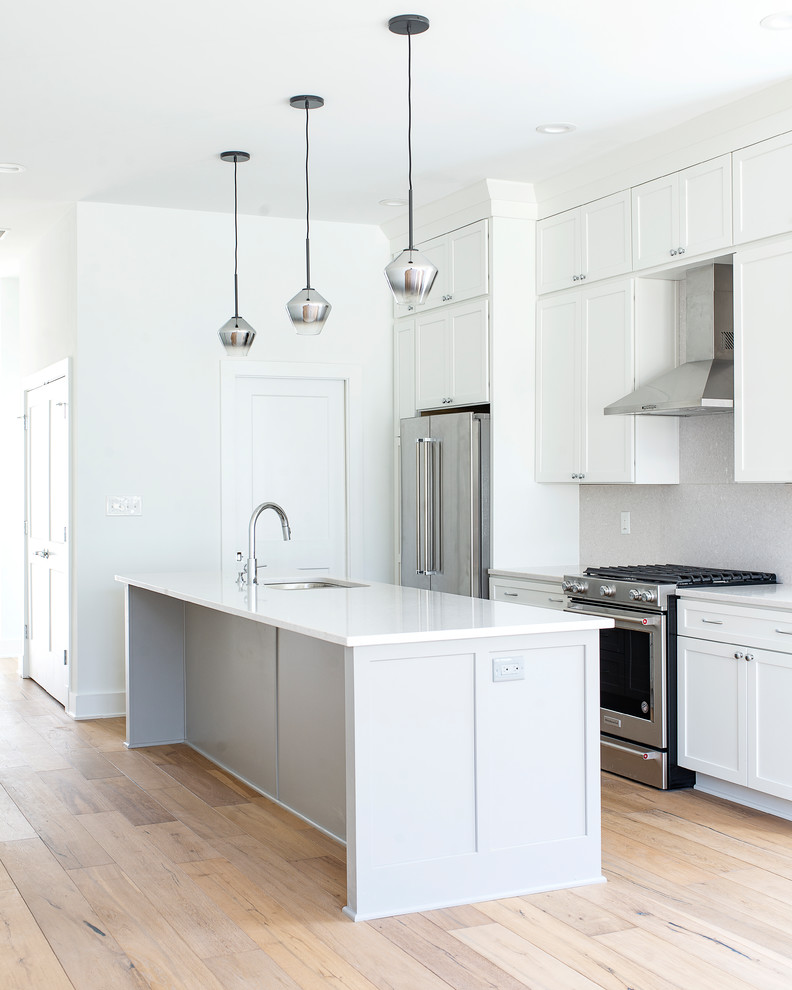New, Old Northside Double - Contemporary - Kitchen - Indianapolis - by ...