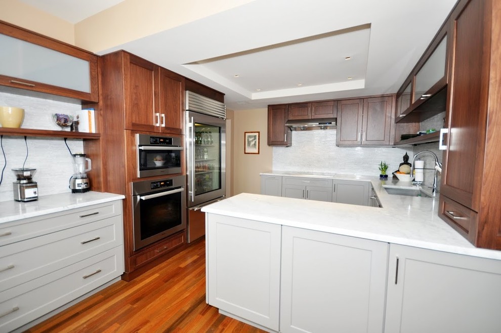 Newton Modern Kitchen - Modern - Kitchen - Boston - by Right Angle ...