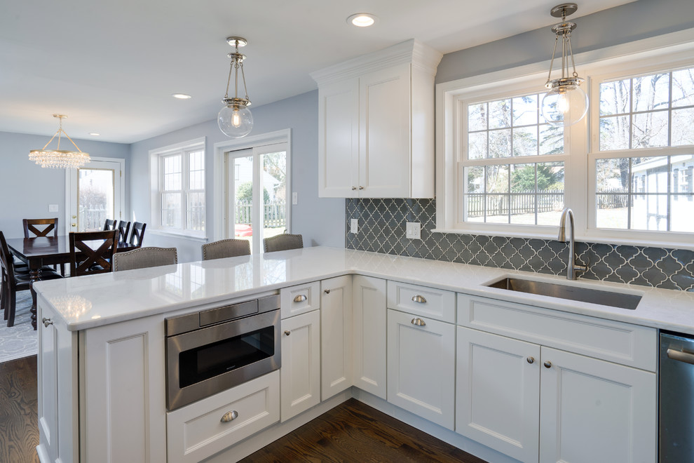 Newtown Square Home Renovation - Transitional - Kitchen - Philadelphia ...