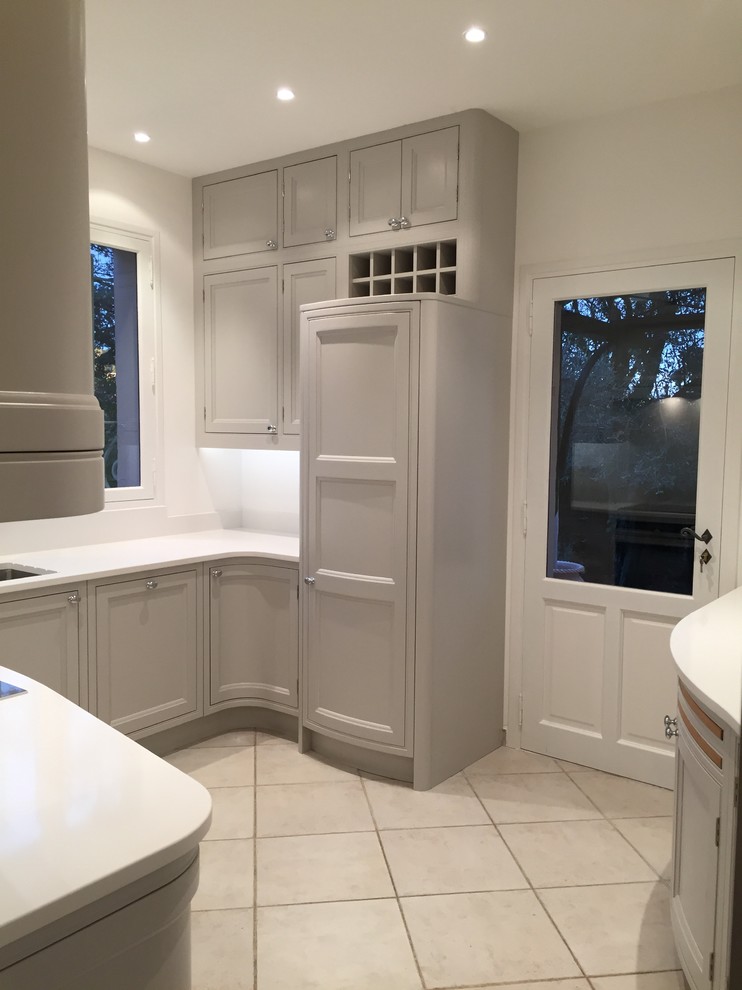 Nice, France Bespoke Kitchen Design - Traditional - Kitchen - Other ...