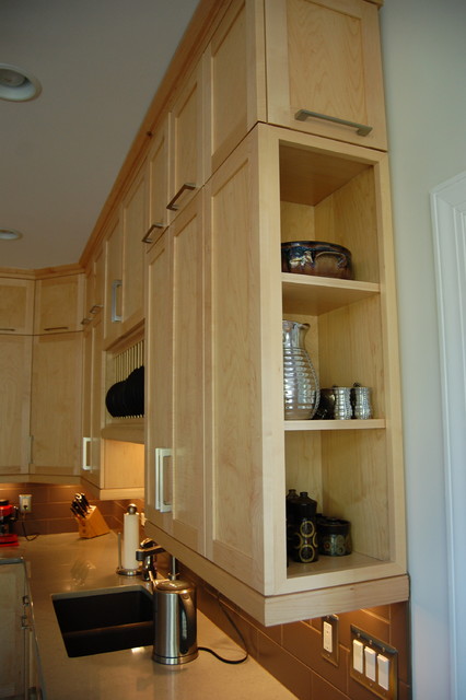 Nicol's Kitchen and Fireplace - Contemporary - Kitchen - Raleigh - by ...