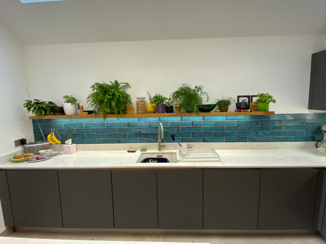 Nobilia Slate Grey Kitchen - Contemporary - Kitchen - Sussex - by ...