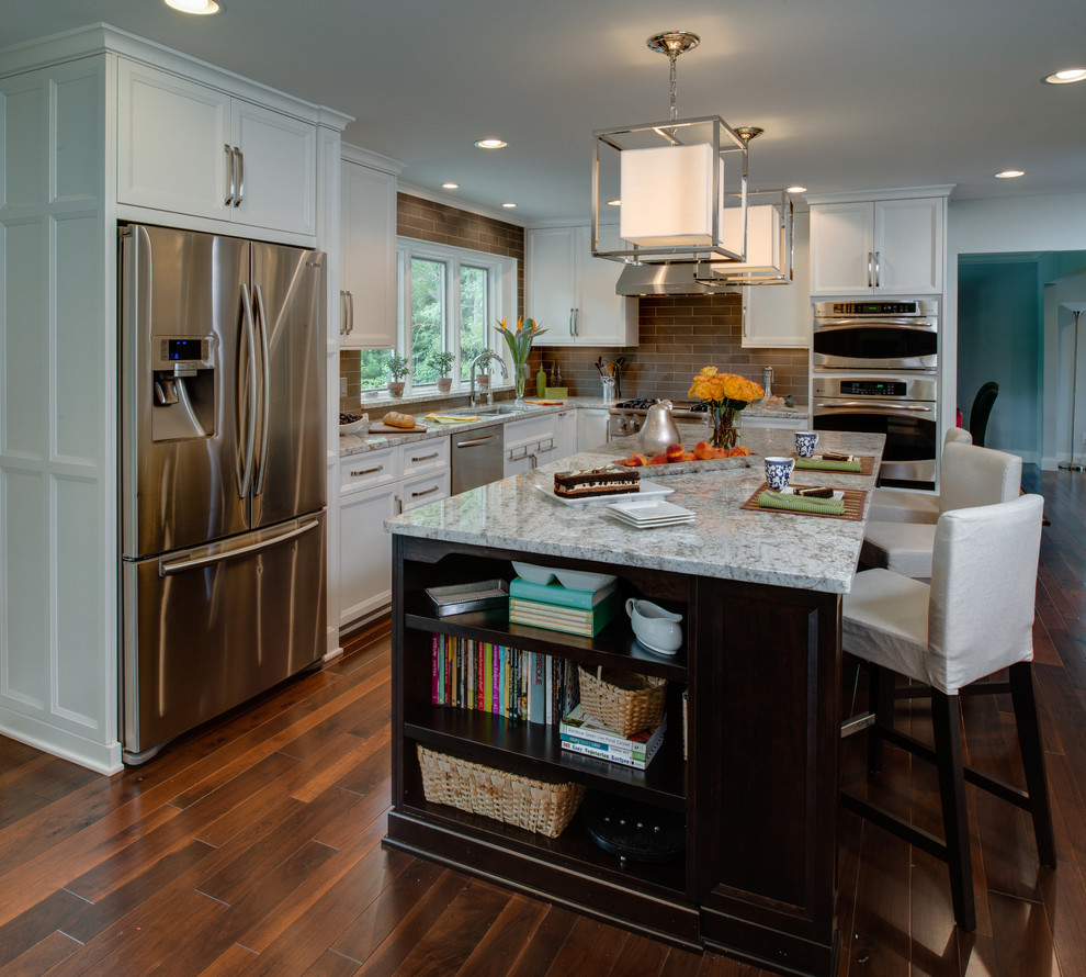 Northville Transitional Home Renovation - Transitional - Kitchen - Detroit - by Epiphany ...