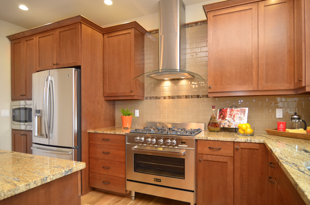 Northwest Craftsman Waterfront Home - Craftsman - Kitchen - Seattle ...