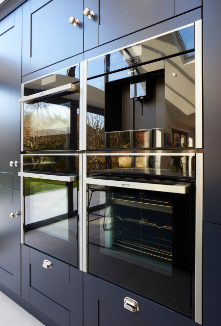 Nouveau Painted Indigo Blue - Modern - Kitchen - Surrey - by Ashford ...