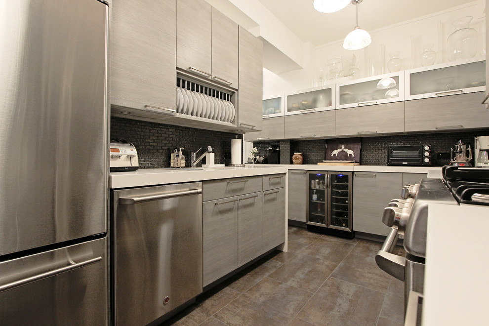 NYC Kitchen Remodel - Contemporary - Kitchen - New York - by MyHome ...