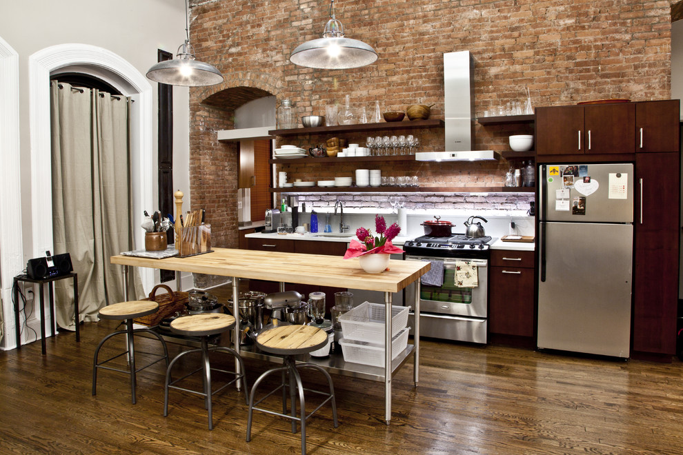 NYC Loft - Contemporary - Kitchen - New York - by Design42 Architecture ...