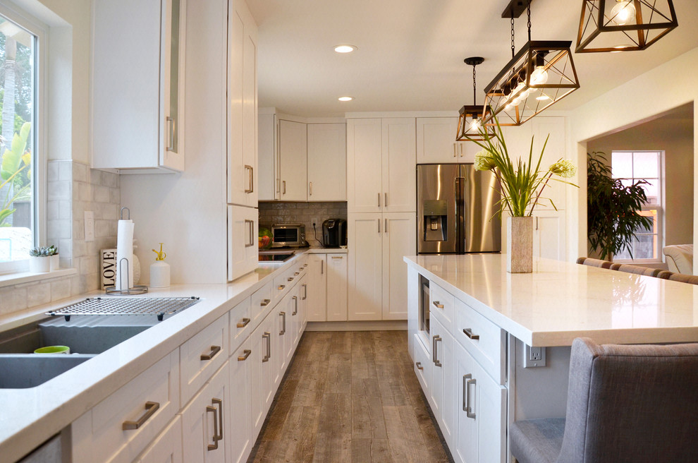 O'Brian Transitional Kitchen - Classique Chic - Cuisine - Los Angeles ...