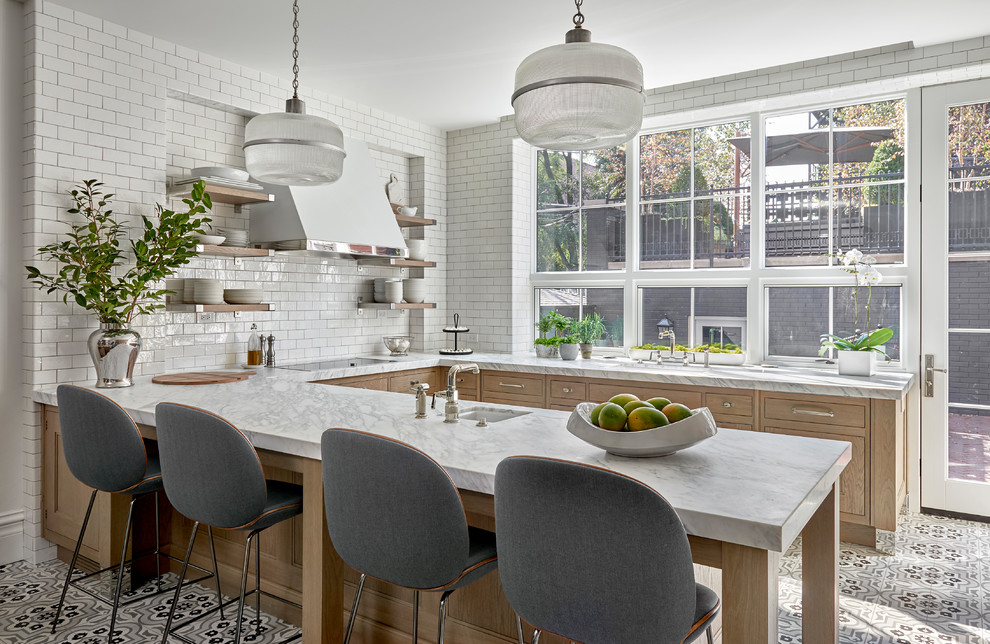 O'Brien Harris Chathem Oak Kitchen - Transitional - Kitchen - Chicago ...