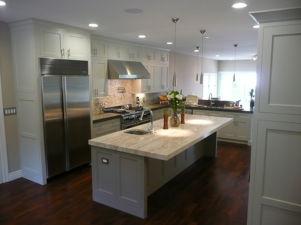 Oatmeal Kitchens cabinets - Traditional - Kitchen - San Francisco - by ...