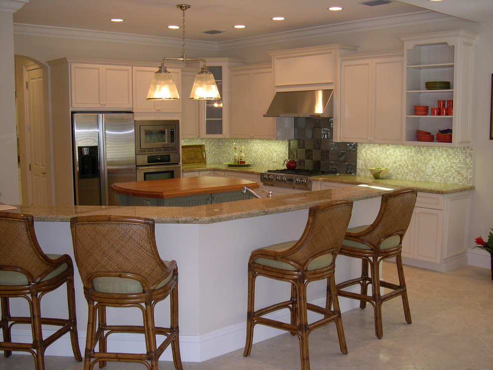 Ocean Reef Project - Traditional - Kitchen - Miami - by Eleet Fine ...