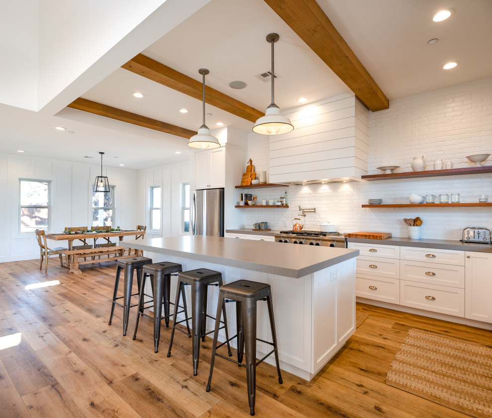 Oceanside Family Home - Farmhouse - Kitchen - San Diego - by Carlos ...