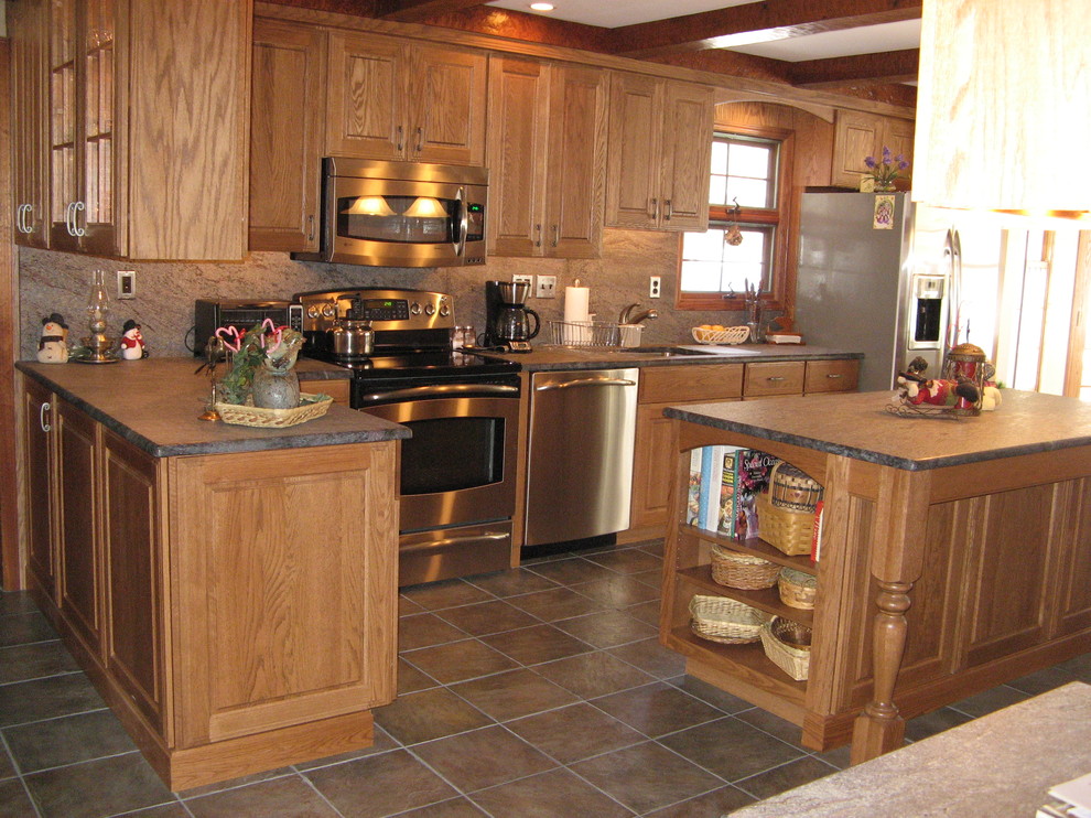 Octagonal Kitchen Addition & Remodel - Kitchen - New York - by Main ...