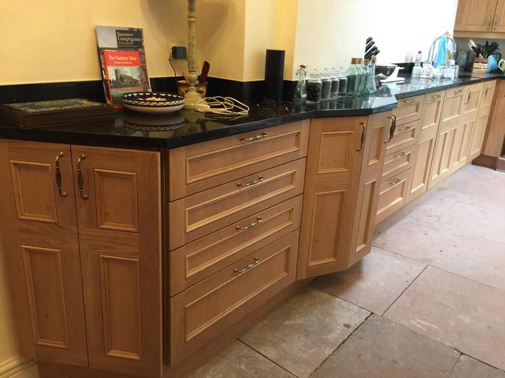 odd angles and heights - Traditional - Kitchen - Other - by William ...