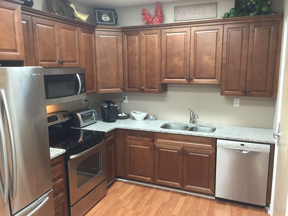 Office Break Room - Traditional - Kitchen - Austin - by Kitchens of ...