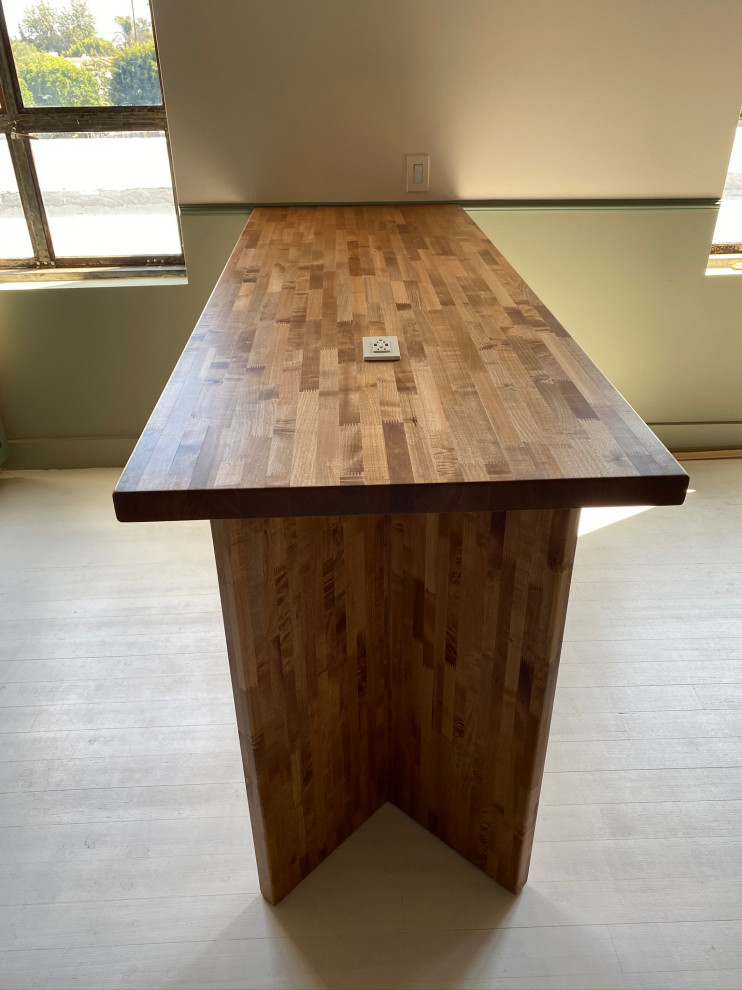 Office kitchen counter - Rustic - Kitchen - Los Angeles - by The French ...