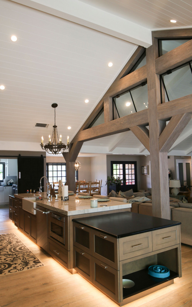 Okamura - Farmhouse - Kitchen - Los Angeles - by Waconah Construction ...