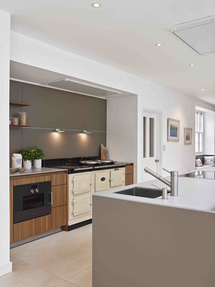 Old Meets New Kitchen - bulthaup b3 - Contemporary - Kitchen - Devon ...