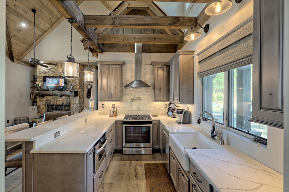 Old Toccoa Farms - Farmhouse - Kitchen - Atlanta - by Mountain Lakes ...