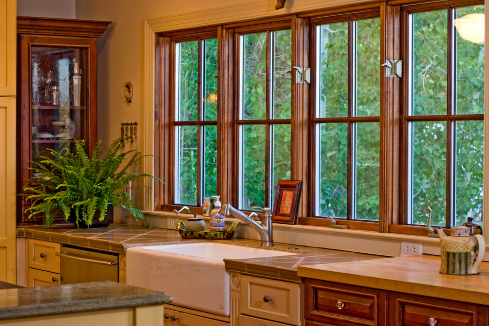 Old Town Chartreuse - Traditional - Kitchen - Denver - by Gerber Berend ...